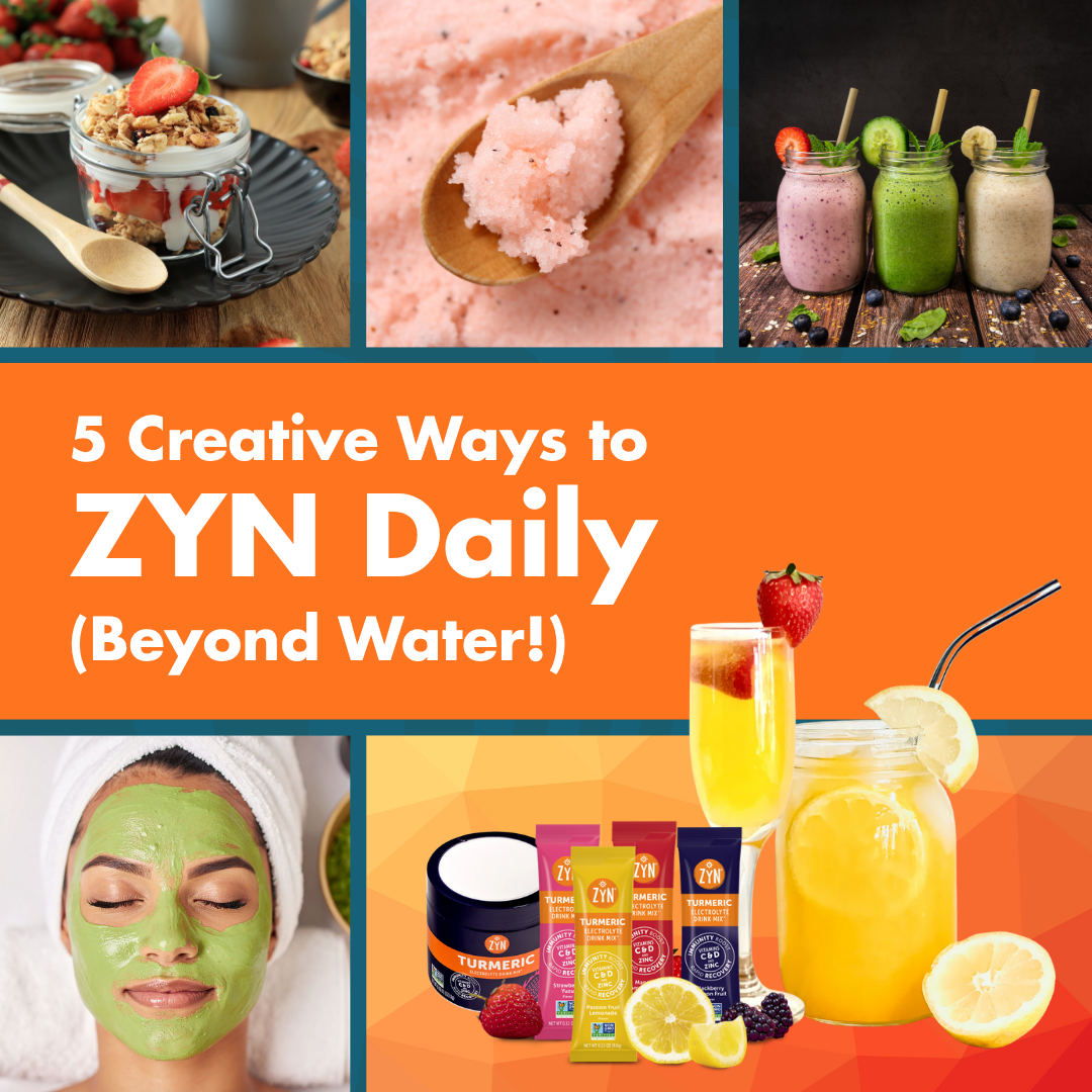 5 Creative Ways to ZYN Daily (Beyond Water!) – Sports Lab